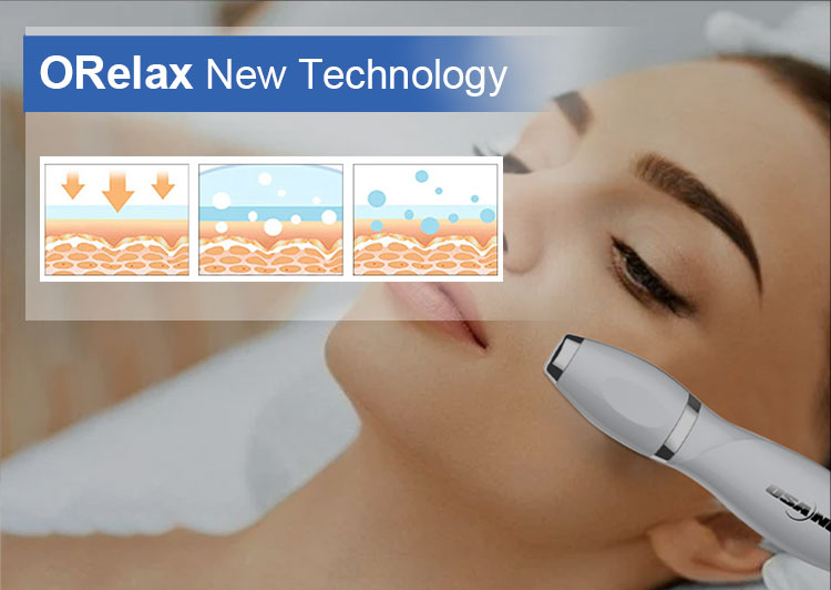 ORelax Cryo Electrophoresis Skin Cooling System Cryo Therapy Facial ...