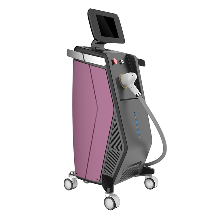 Laser epilation machine