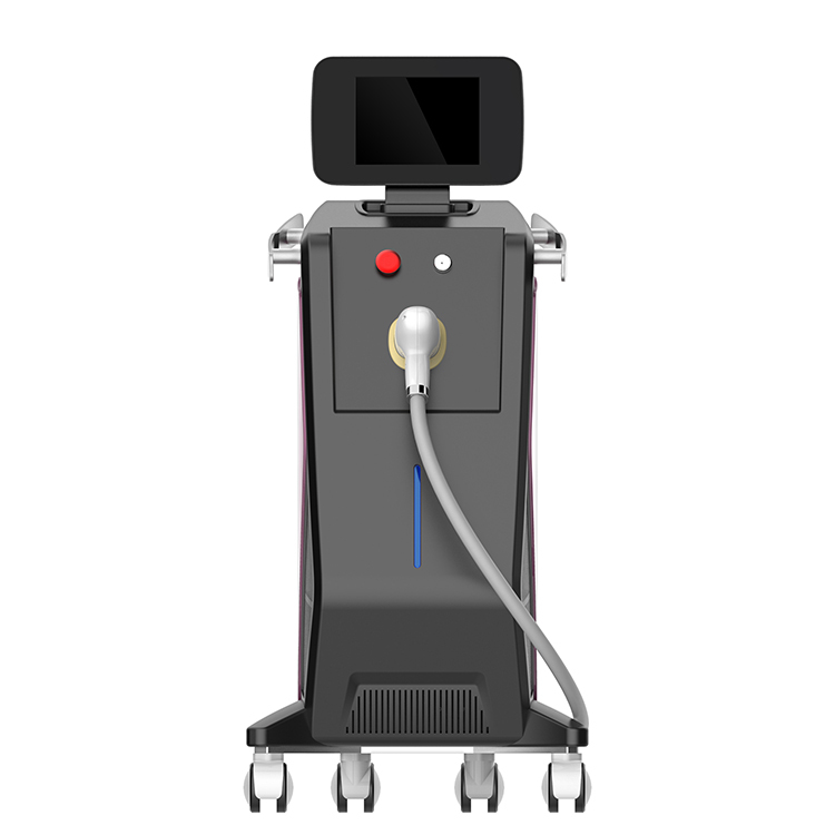 Laser epilation machine