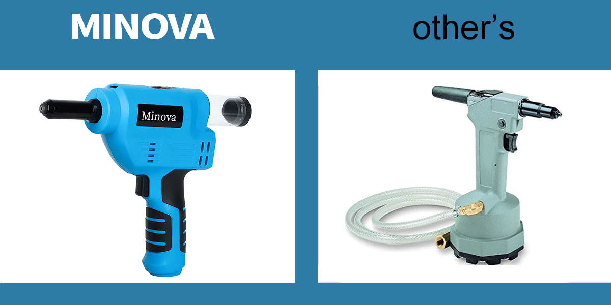 MINOVA KD-02D Cordless Rivet Gun Rivet Tool