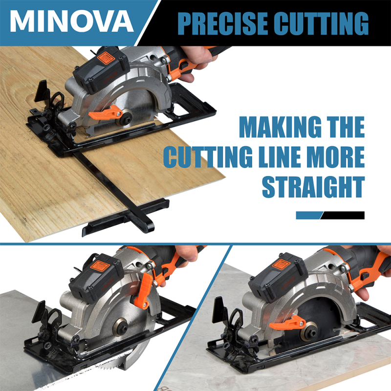 MINOVA 4-1/2'' 4 Amps Cordless Circular Saw With Laser Guide SP01