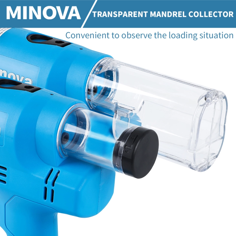 MINOVA Battery Rivet Tool Kit Cordless Rivet Tool KD-02F A+D