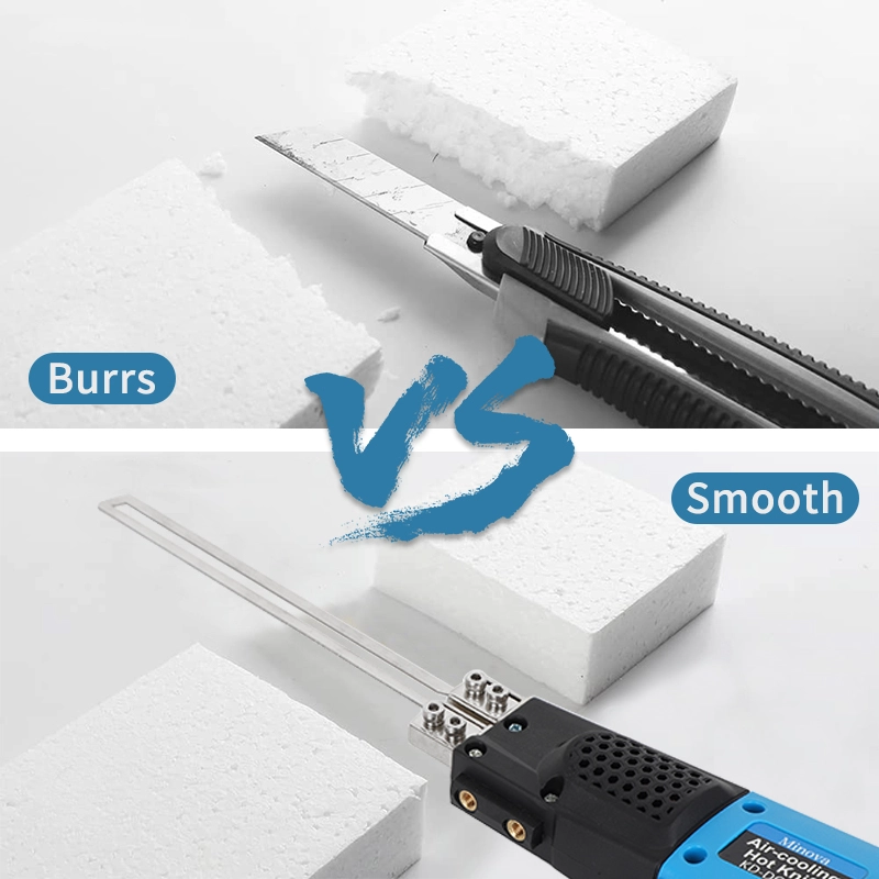 MINOVA Cordless Air Cooled Pro Electric Hot Knife Foam Cutter KD-DC-100