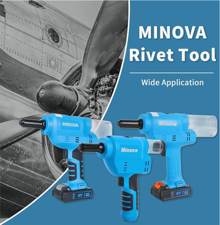 MINOVA RIVET GUN - catering to various industrial and manufacturing needs