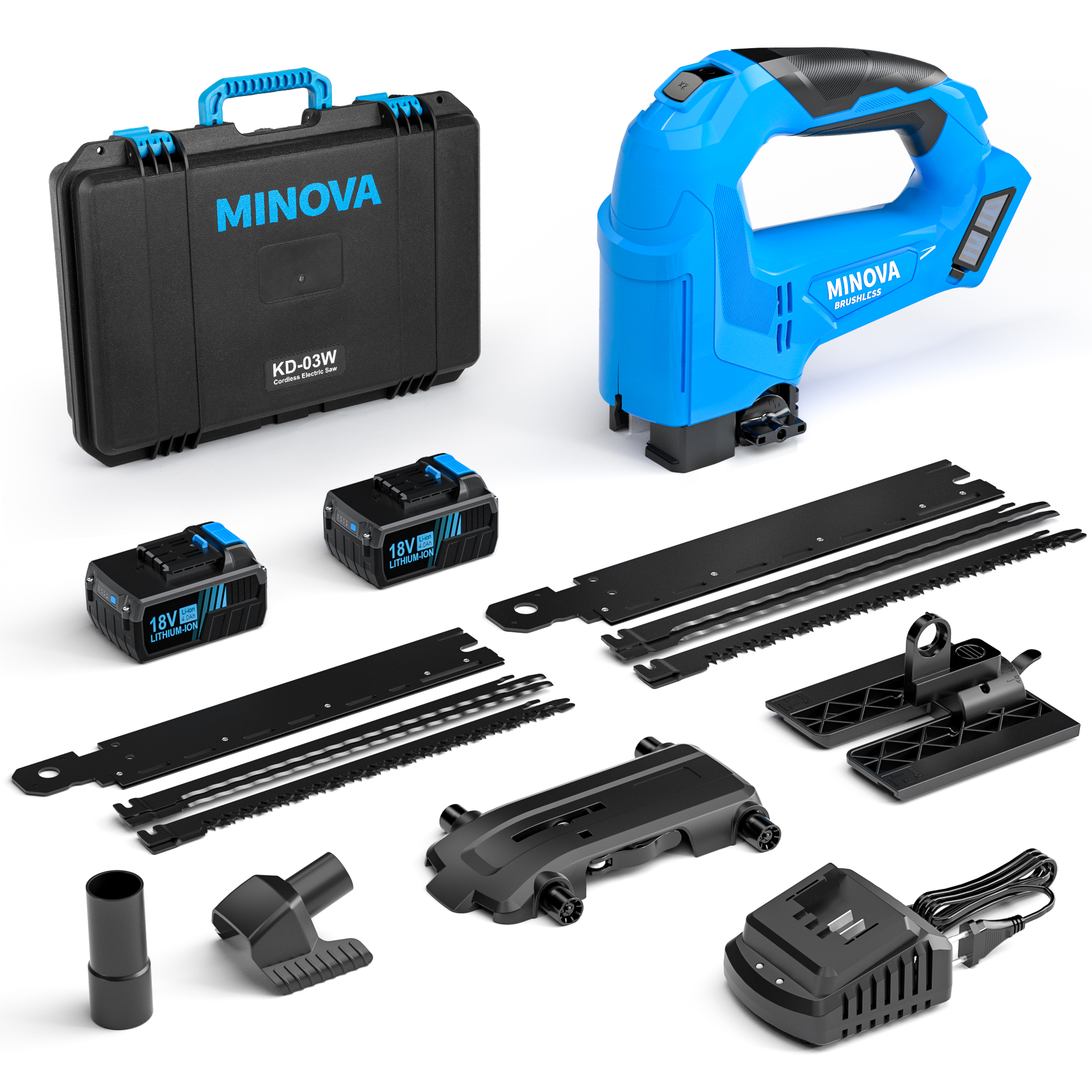 MINOVA KD-03W Brushless Cordless 18V 4Ah Insulating Saw for Insulation ...