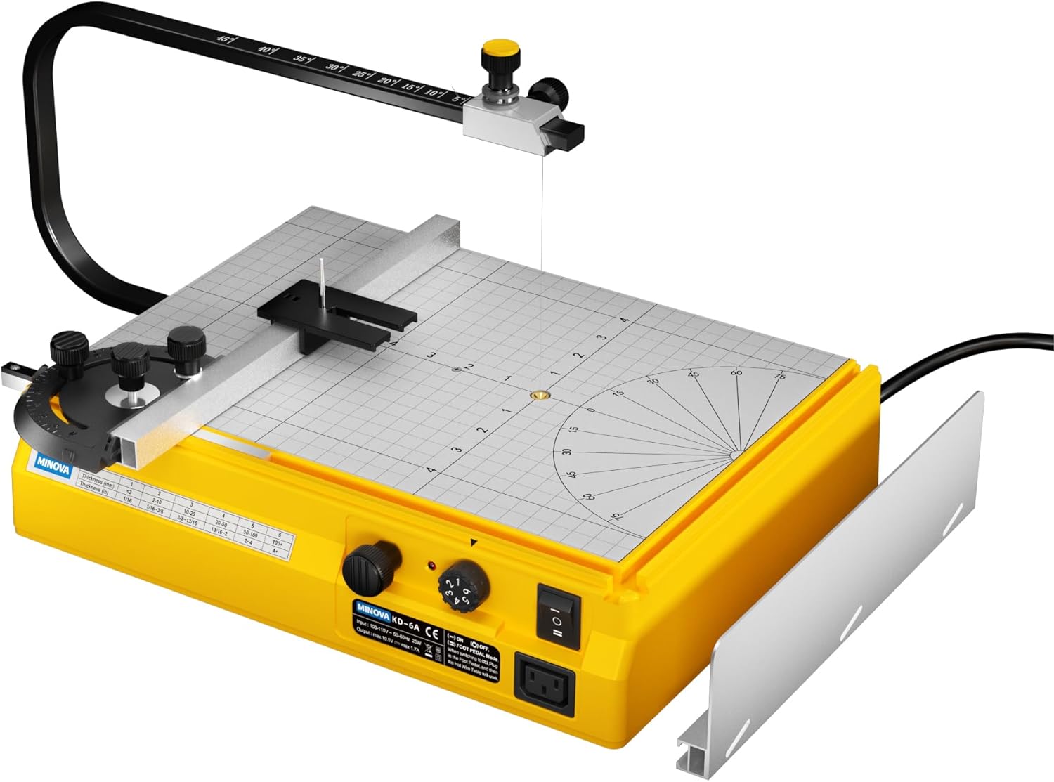 Hot Wire Foam Cutter, Foam Cutting Worktable with Elevated Extension ...