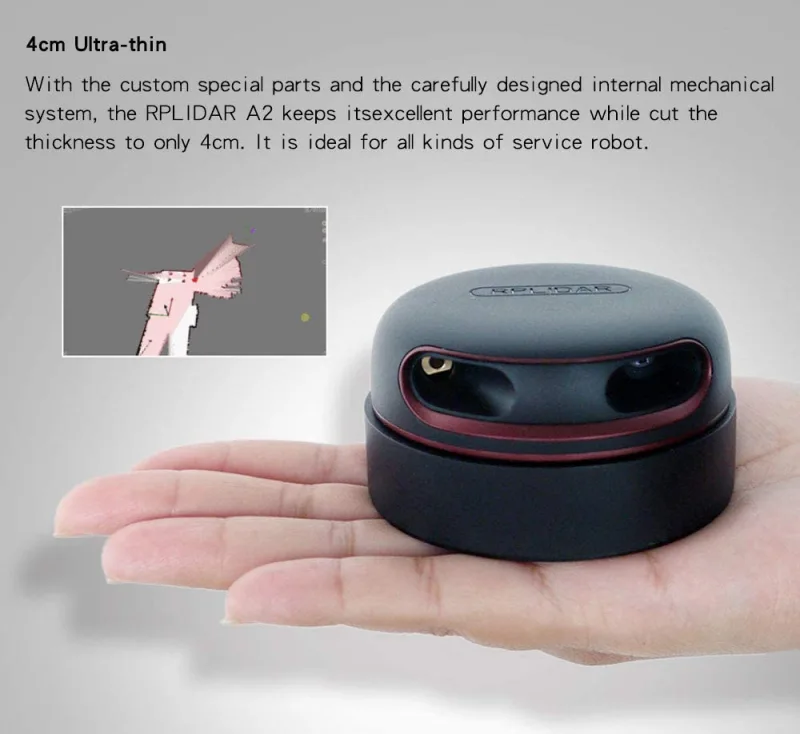 RPLIDAR A2M7 - 16 Meters, 16KHz, 360°, 2D LIDAR Sensor Scanner - Obstacle Avoidance and ...