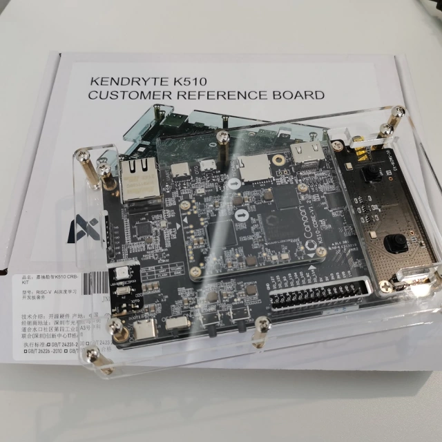 Kendryte K510 CRB-KIT - RISC-V SBC - 2.5 TOPS INT8 Support three Camera Inputs