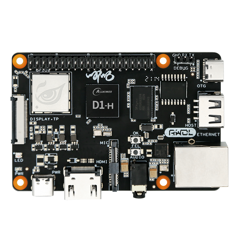 youyeetoo Sipeed Nezha D1 64bit RISC-V Linux SBC Board Allwinner D1 Support Ubuntu/Tina/Debian ...
