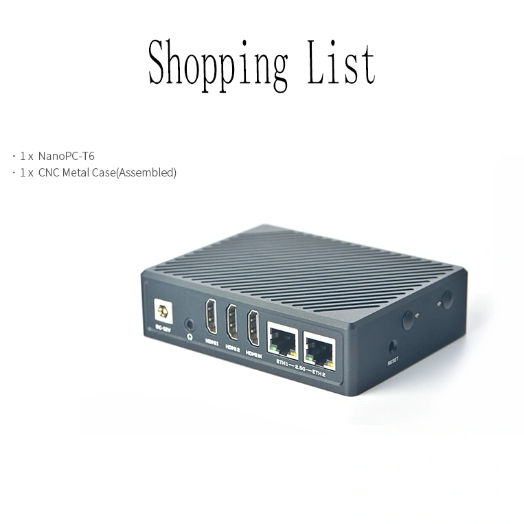youyeetoo NanoPC-T6 Powered by RK3588 - 8K@60fps Dual 2.5G Ethernet ...
