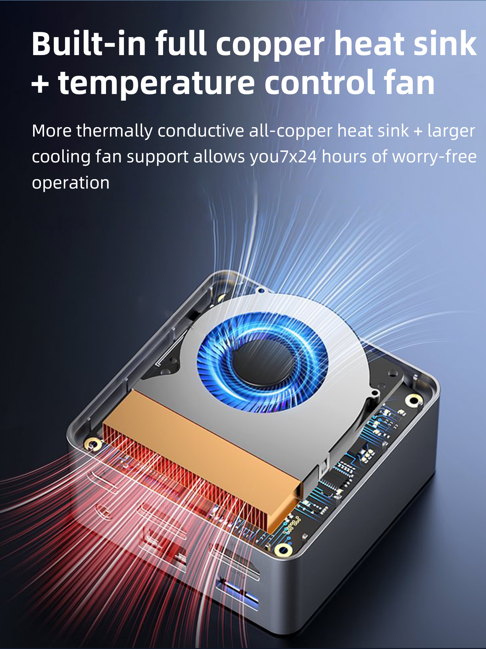 youyeetoo BY51 Pocket Mini PC - 12GB LPDDR5 RAM, 12th Gen AlderLake ...