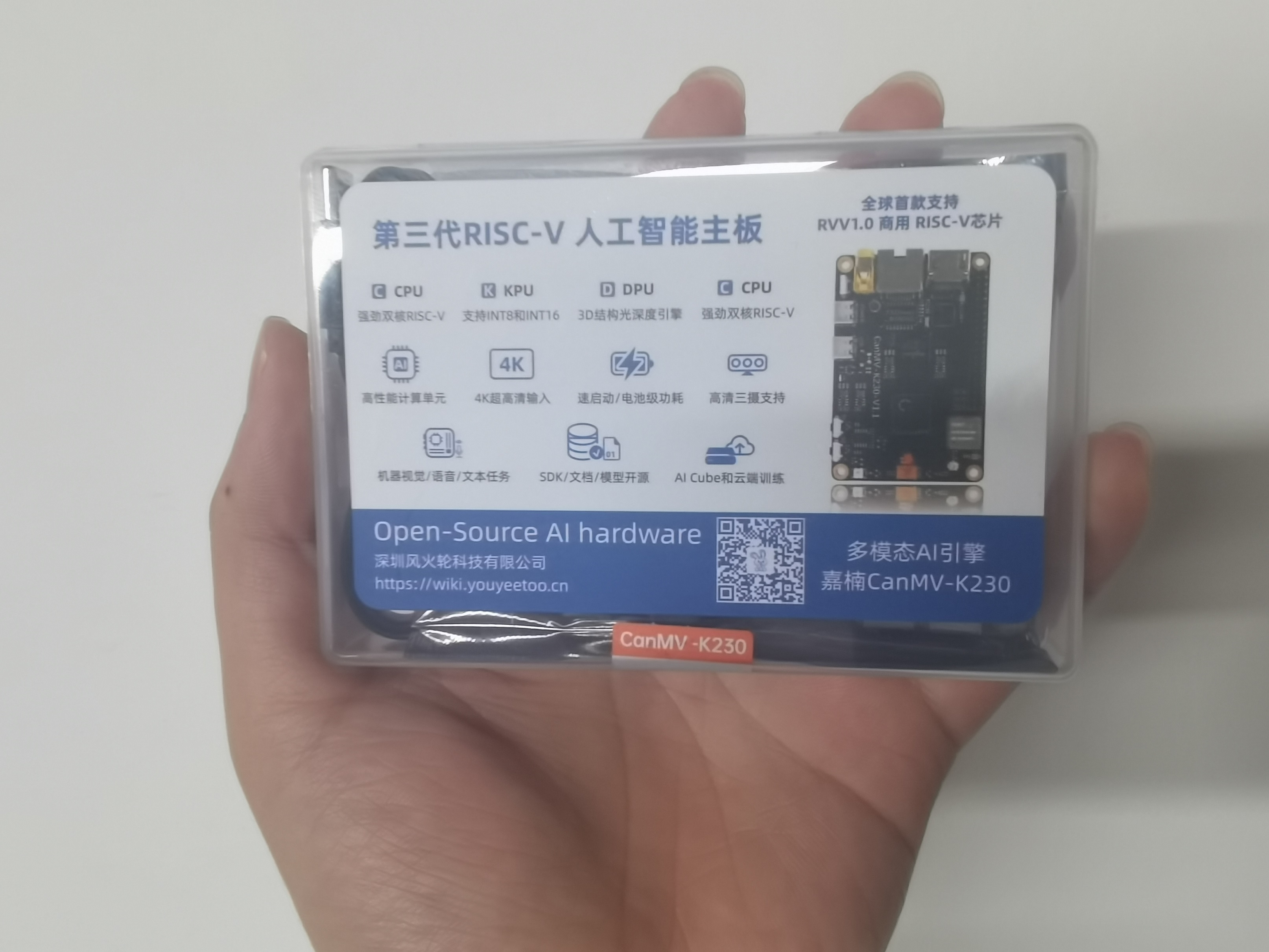 CanMV-K230 - Kendryte K230 RISC-V64 Board -512MB RAM 3x 4K Camera ...
