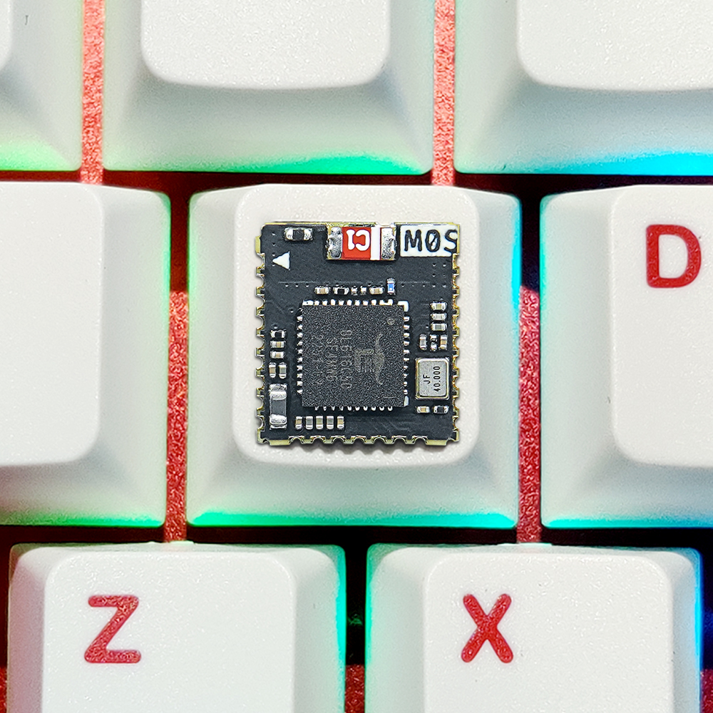 Sipeed M0S/M0S Dock - 4MB Flash, 512KB SRAM, 1CM*1CM, WiFi6 / BT 5.2 / Zigbee, BL616 RISC-V MCU ...