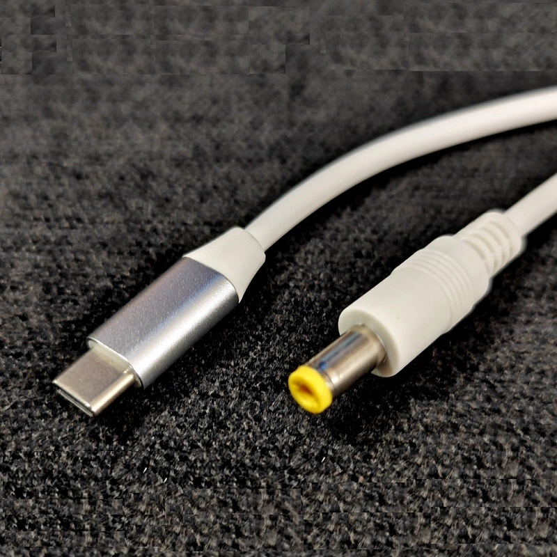 USB Type C to DC 5.5mm x 2.5mm Power Cable - PD to DC 12V, E-mark, work ...