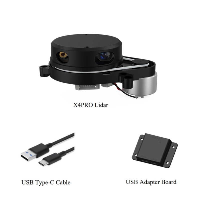 YDLIDAR X4PRO Lidar - X4 upgrade - 10 Meter, 360° - Navigation ...