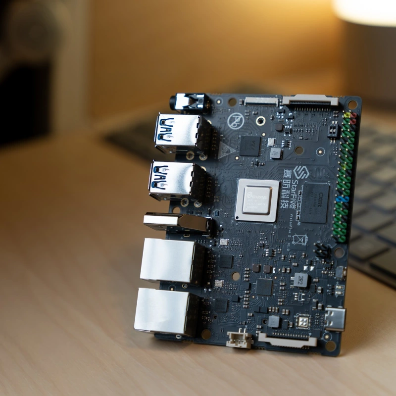 VisionFive 2 - V1.3B - Open source quad-core RISC-V dev board, StarFive JH7110 CPU , Integrated ...