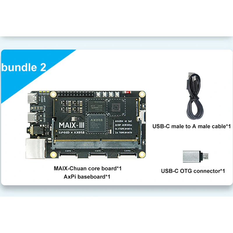 Sipeed M3AXPI - 14.4 TOPS AI Vision Board - AI ISP Low light night vision, AXERA AX620A