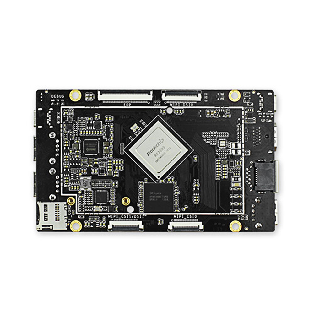 youyeetoo ROC-RK3399-PC Single Board Computer - 4GB RAM Card Size Support Android Ubuntu Debian ...