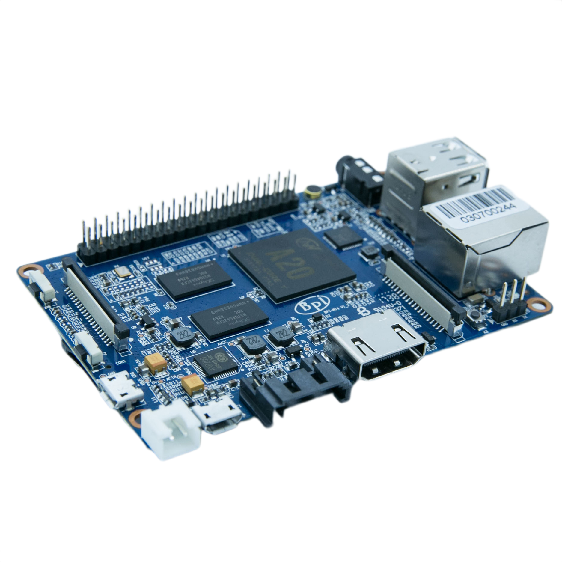 BPI-M1+ with Allwinner A20 chip design with 1G RAM