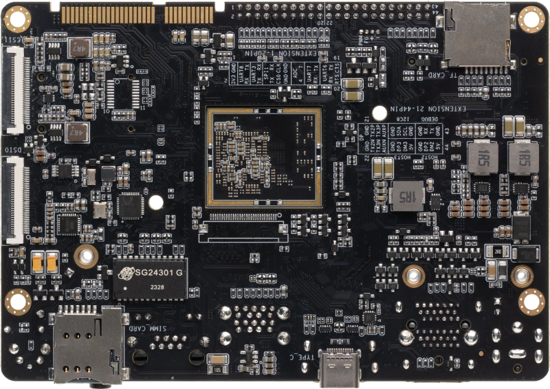 AIO-3588L 8K AI main board - HDMI IN/OUT, PCIE, RK3588, LGA SoM