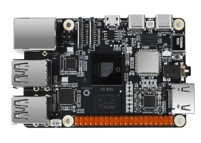 D-Robotics RDK X5 Development Kit with 10 TOPS AI Chip, 8-core CPU, Rich Interfaces for Smart ...