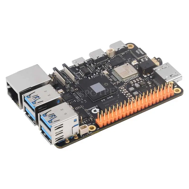 D-Robotics RDK X5 Development Kit with 10 TOPS AI Chip, 8-core CPU, Rich Interfaces for Smart ...