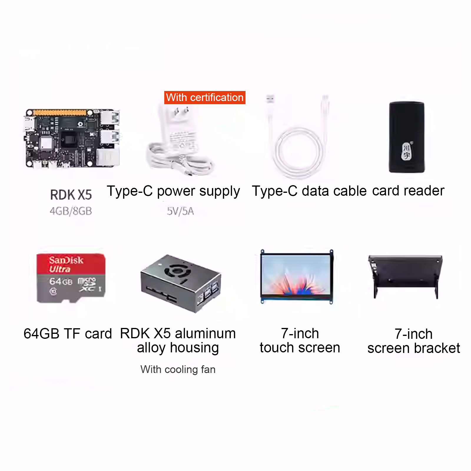 D-Robotics RDK X5 Development Kit with 10 TOPS AI Chip, 8-core CPU ...