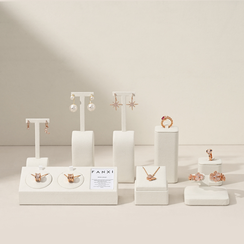 FANXI jewelry display for retail shop luxury jewelry display props ...