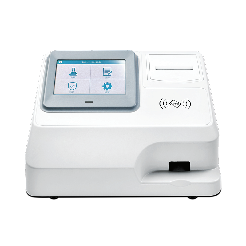 Portable high sensitivity Dry Fluorescence Immunoassay Analyzer