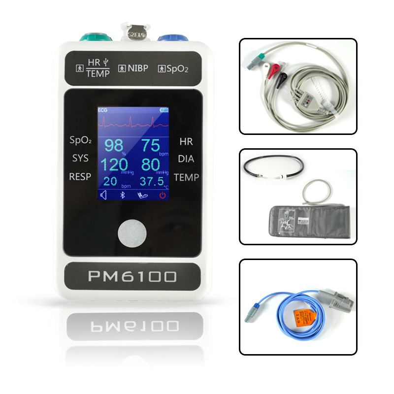 Portable Medical Device Multi-parameter Monitor Medical Clinic Equipment