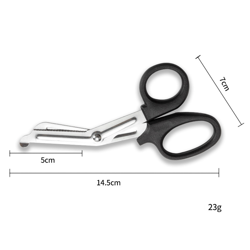 Medical Bandage Scissors,trauma shears-Black Titanium Flouride Coated ...