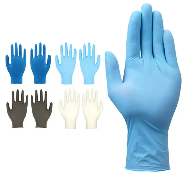 Medical supplies working glove disposable medical grade nitrile gloves ...