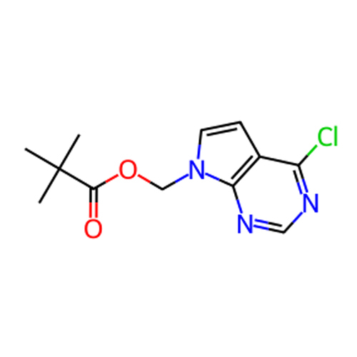 (4-Chloro-7H-pyrrolo[2,3-d]pyrimidin-7-yl)methyl pivalate