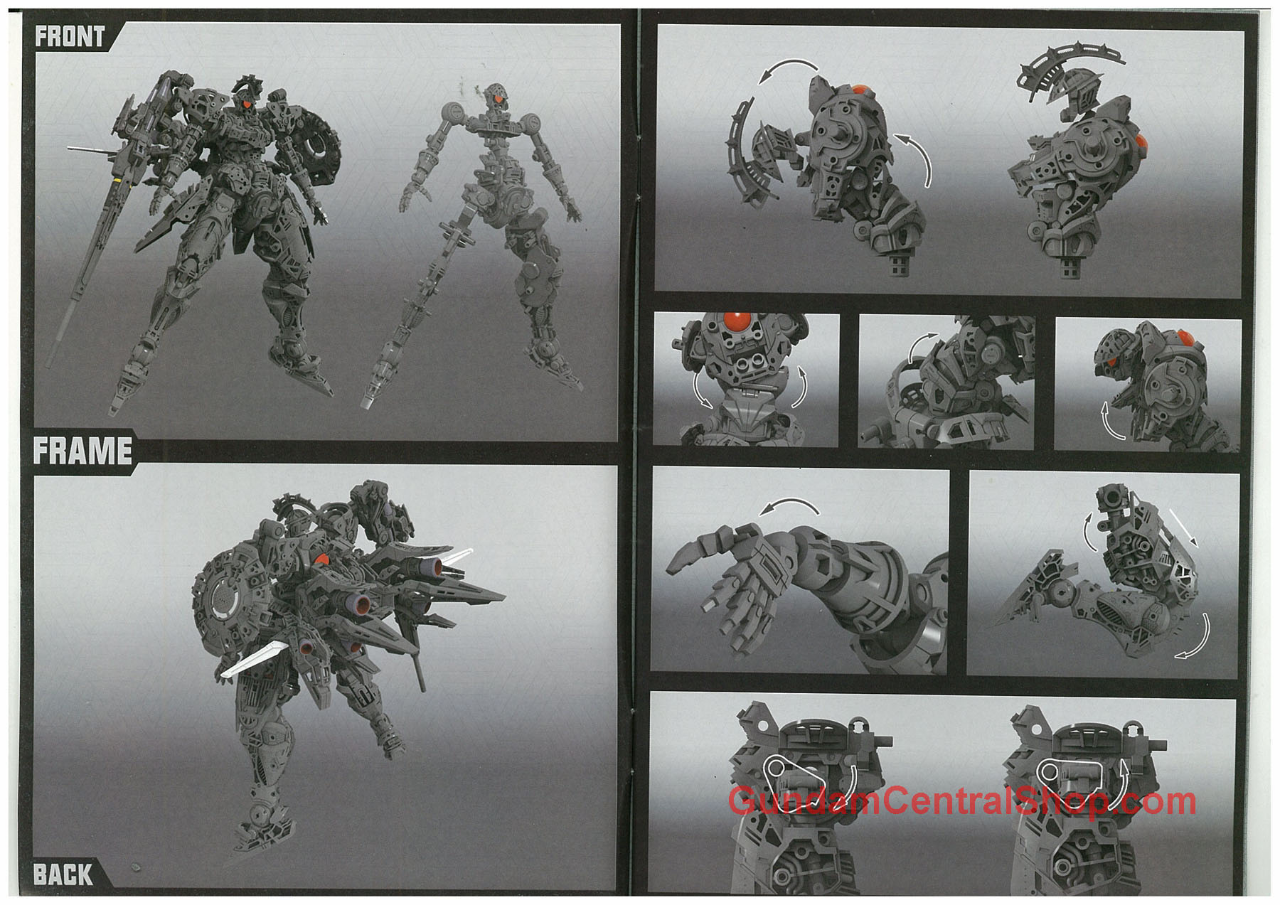 Strange Work Studio Tallgeese 1/60 PG Scale Model kit