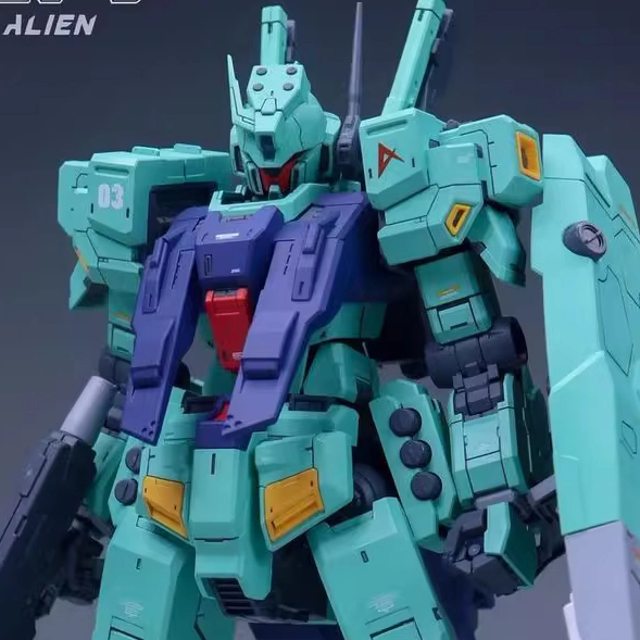 PLAMO LOVING ALIEN RMG 88X JIEDA MG 1/100 MODEL AMURO CUSTOM VER