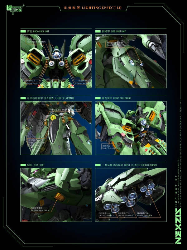 MECHCORE AMX-002 Neue Ziel Model kit 1/144