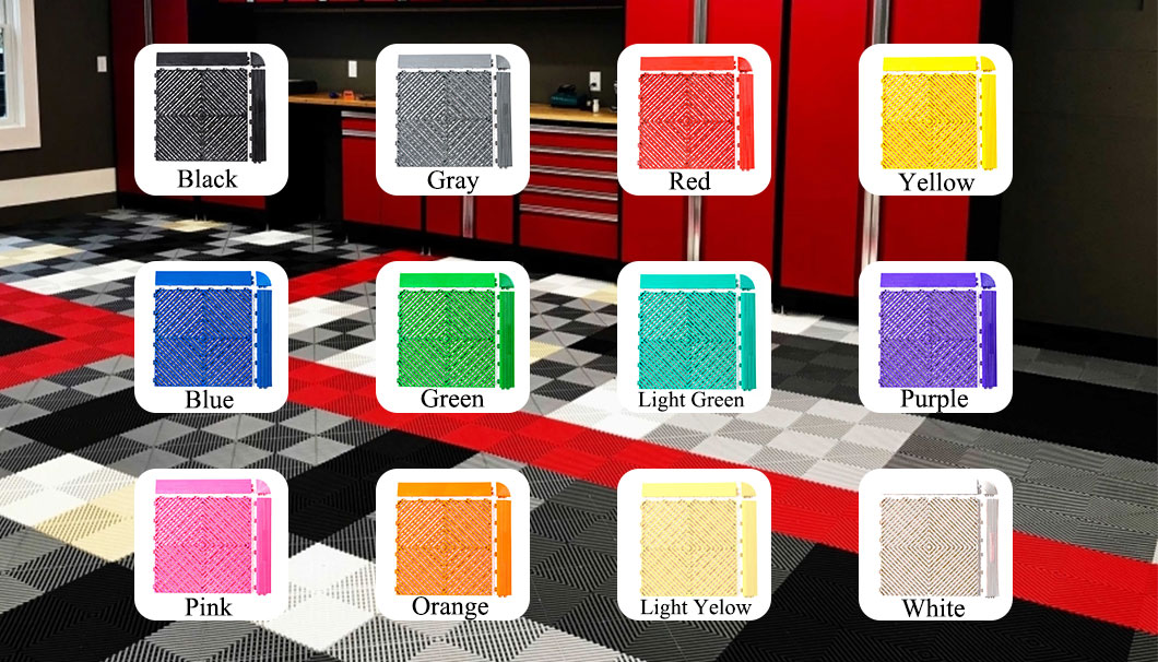 Arlott | Premium Interlocking Garage Floor Tiles