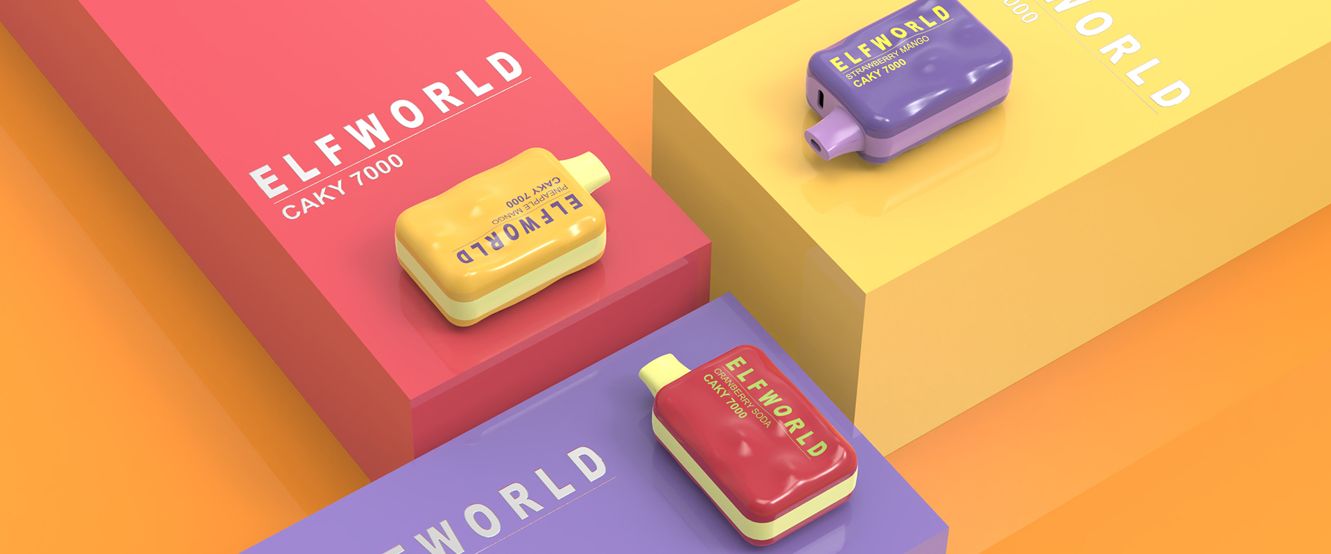 Official Elfworld Vape DC5000, DE6000, CAKY 7000, Reload 6000, PE10000 Vape Wholesale, Factory ...