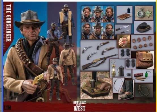 [Pre-order] LimToys LIM008 1/6 Red Dead Redemption 2 RDR2 Arthur Morgan ...