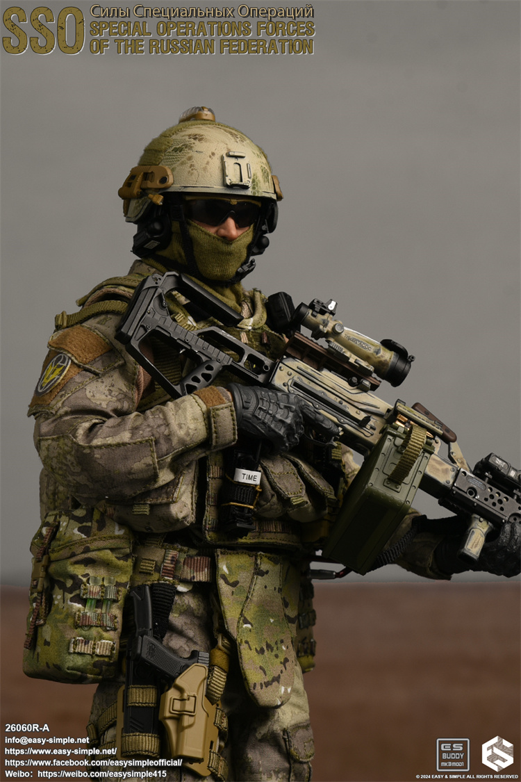 In Stock Easy&Simple ES 26060R-A 1/6 Russian SSO Special Operations ...