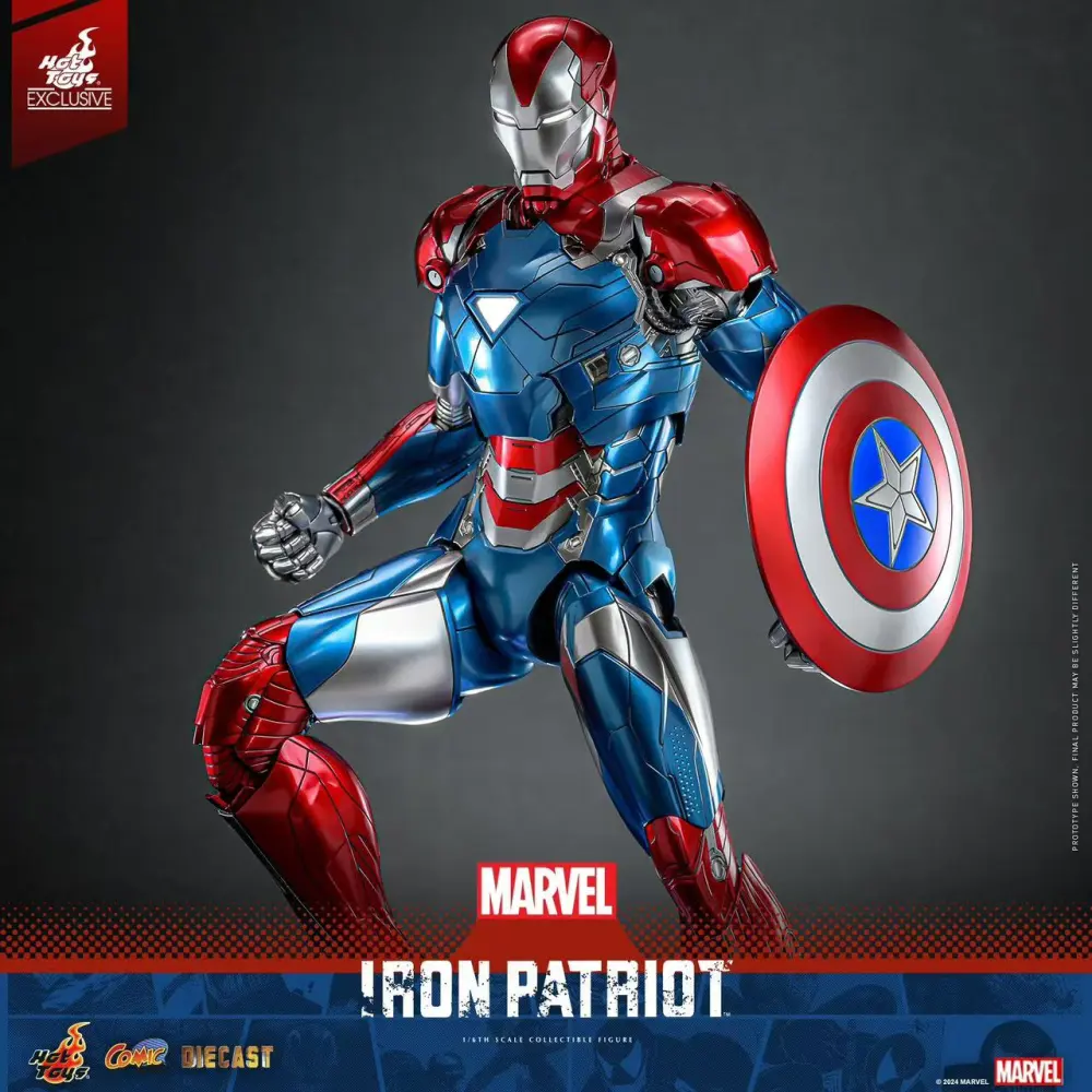 In Stock Hottoys CMS021D68 1/6 Marvel Comics steel bar Juice Alloy ...