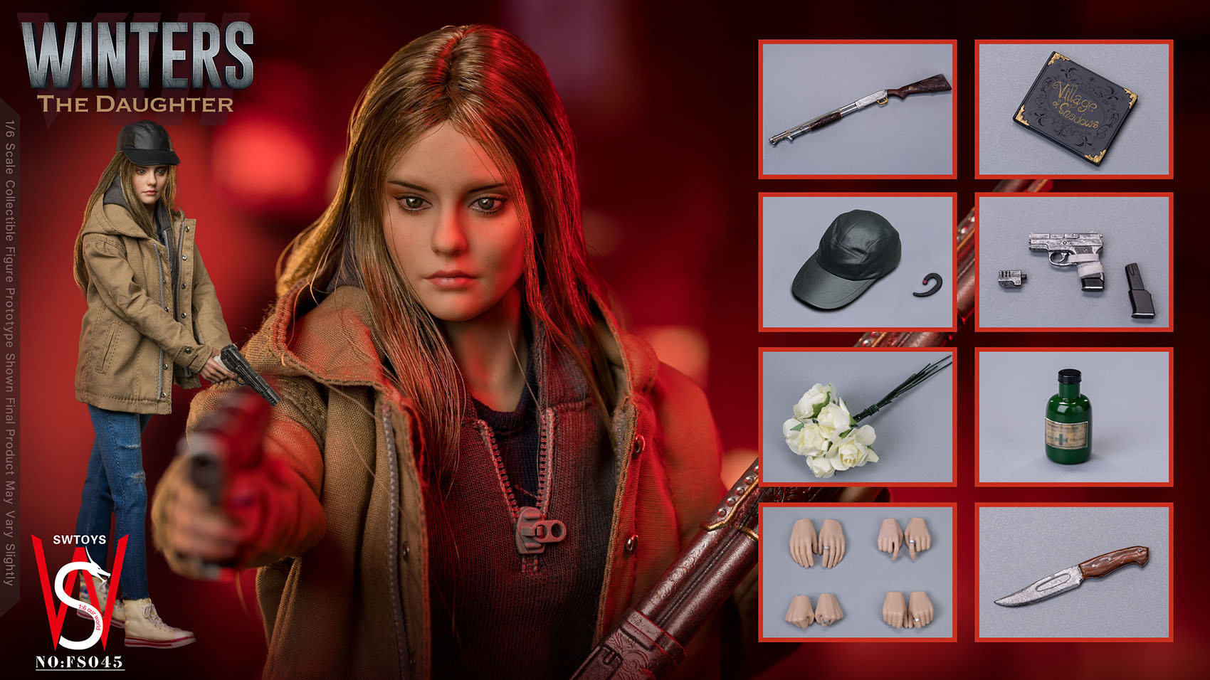 In Stock SWTOYS 1/6 FS045 WINTERS Daughter Action Figure 12inches ...