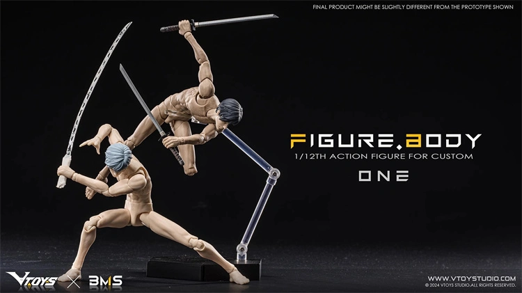VTOYS X BMS VB002 VB003 1/12 Male Strong Action Figure