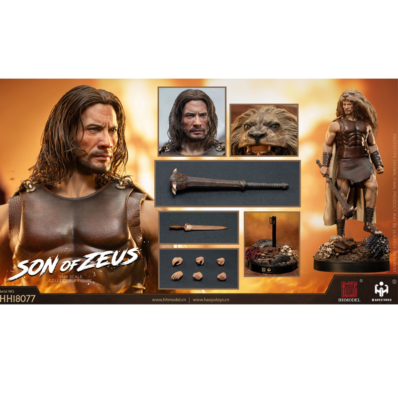 In Stock HHMODEL HH18077 1/6 Son of Zeus Johnson Collectible Action Figure