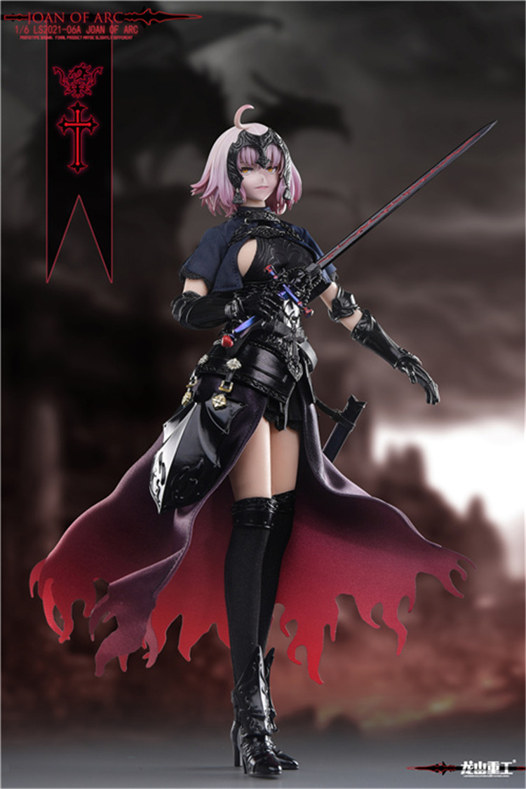 In Stock LONGSHANZHONGGONG SL2021-06A Joan of arc with Metal Armor 1/6 Action Figure