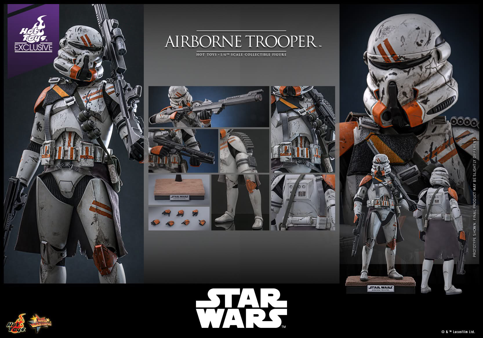 In Stock "Star Wars: Episode III - Revenge of the Sith" Paratrooper ...