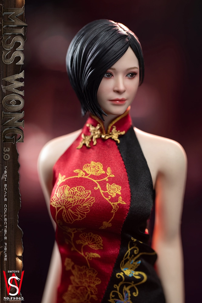In Stock SWTOYS FS065 1/6 Miss Wong Collectible Female Action Figure Model