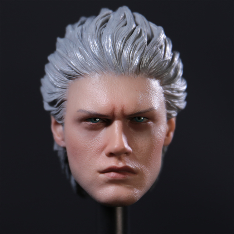 In Stock Asmus Toys 1/6 DMC500 Devil May Cry 5 Virgil Head Sculpture