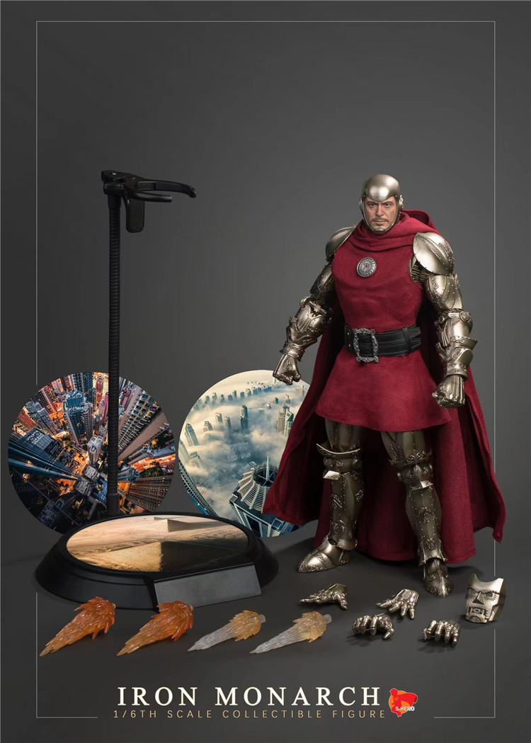 In Stock S-HERO SH003 1/6 Iron Lord Action Figure
