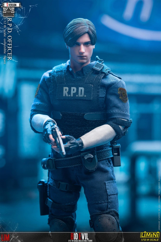 In Stock LimToys Leon Scott Kennedy Resident Evil RPD 1/12 Action ...
